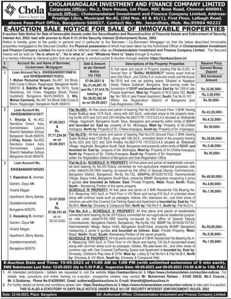 Plot at Hunsur Taluk, Mysore – BankAuctions.in